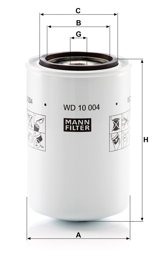 WD 10 004 - 1066551S01 | Krone Filtertechnik