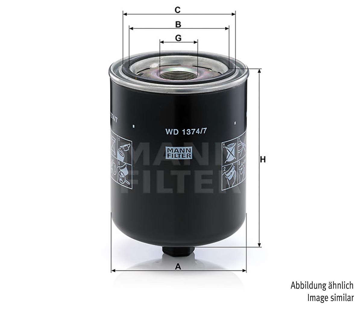 WD 1374/7 - 6770859390 | Krone Filtertechnik